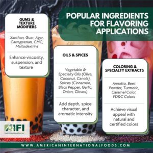 Flavoring Ingredients - American International Foods, Inc.